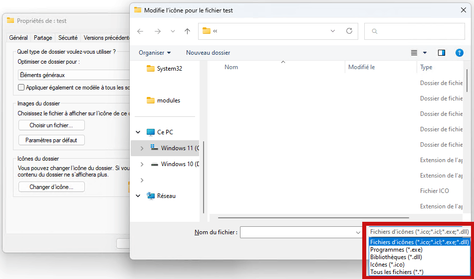 Icones Windows - %SystemRoot%\System32\SHELL32.dll ? BIZARRE - un clic ...