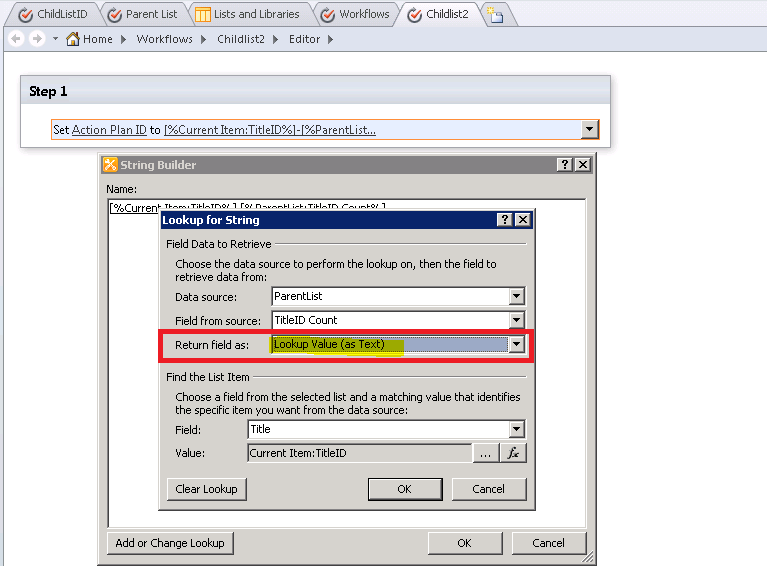 Generate unique ID in child list based on ID in parent list - Microsoft Q&A