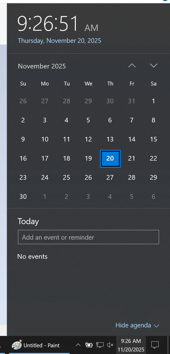 Windows 11 taskbar time/date behavior - Microsoft Q&A