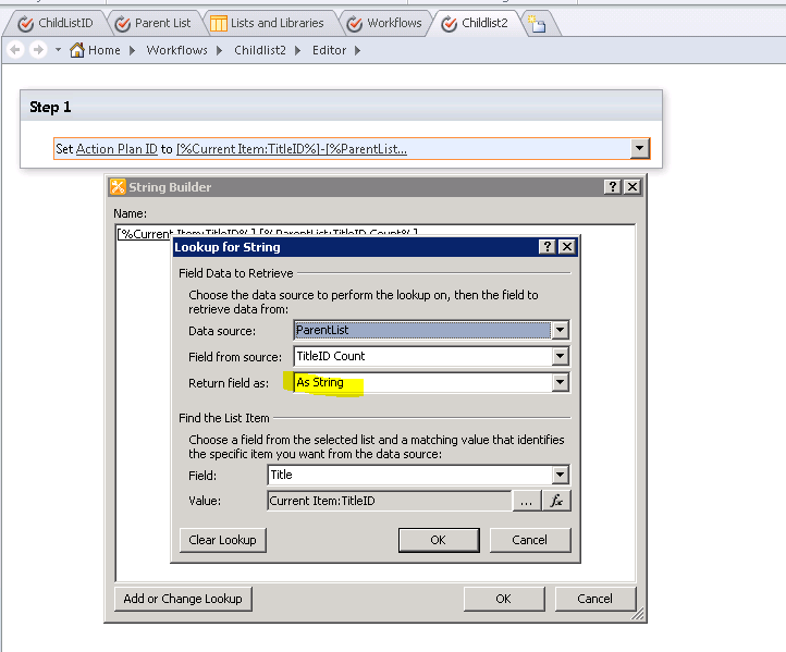 Generate unique ID in child list based on ID in parent list - Microsoft Q&A
