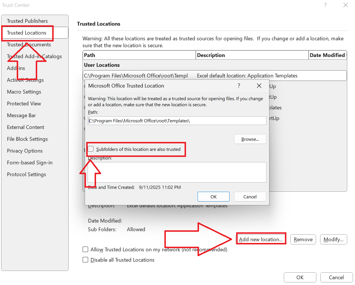 Unblock macros in excel - Microsoft Q&A