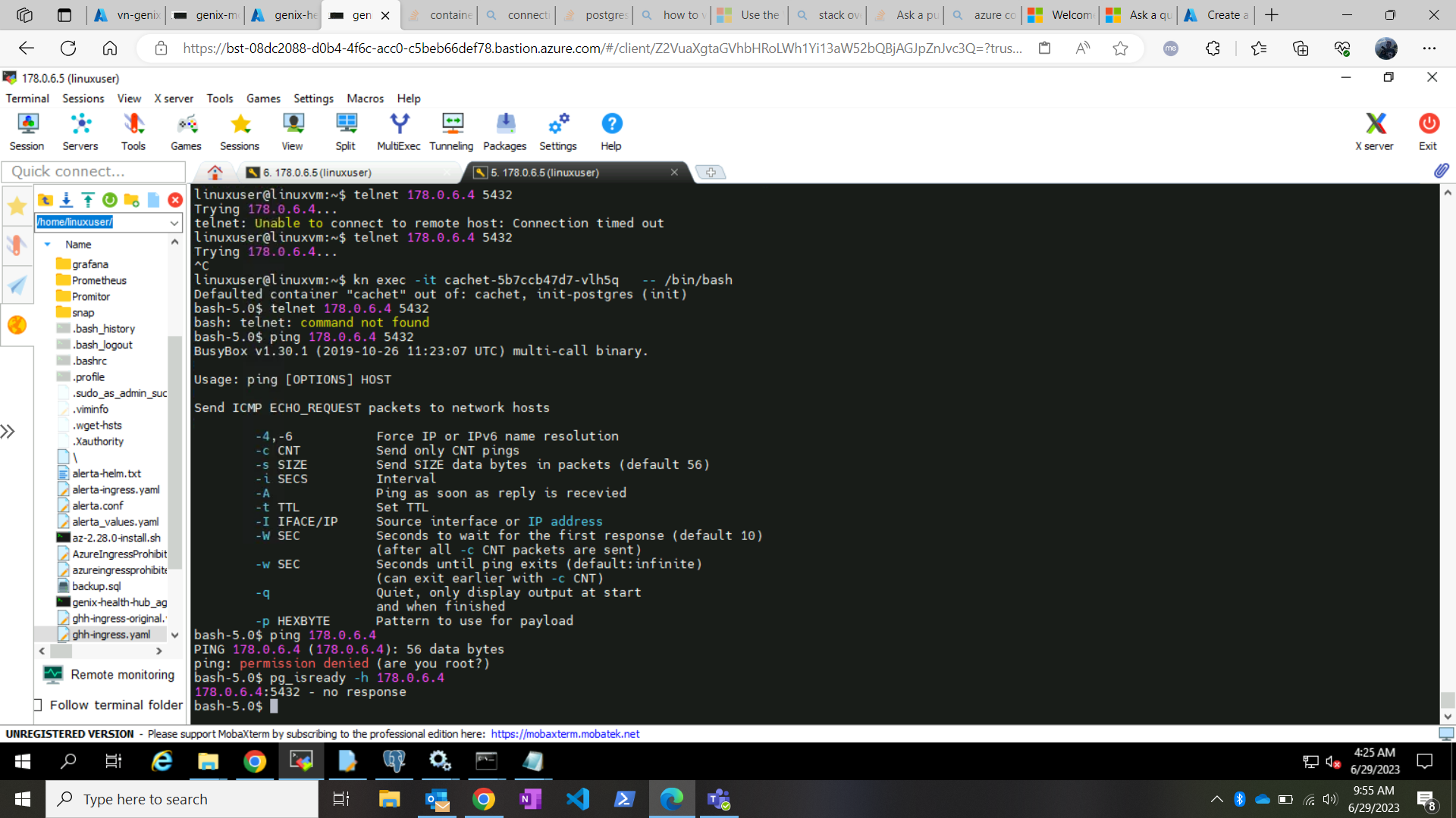 Unable to access VM using AKS Cluster - Microsoft Q&A Unable to access VM using AKS Cluster - Microsoft Q&A