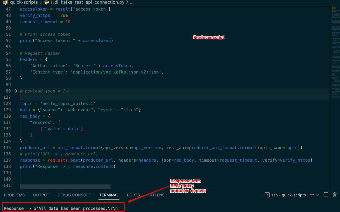 Kafka Rest Proxy Endpoint Is Corrupting And Wrongly Parsing Data Microsoft Qanda 