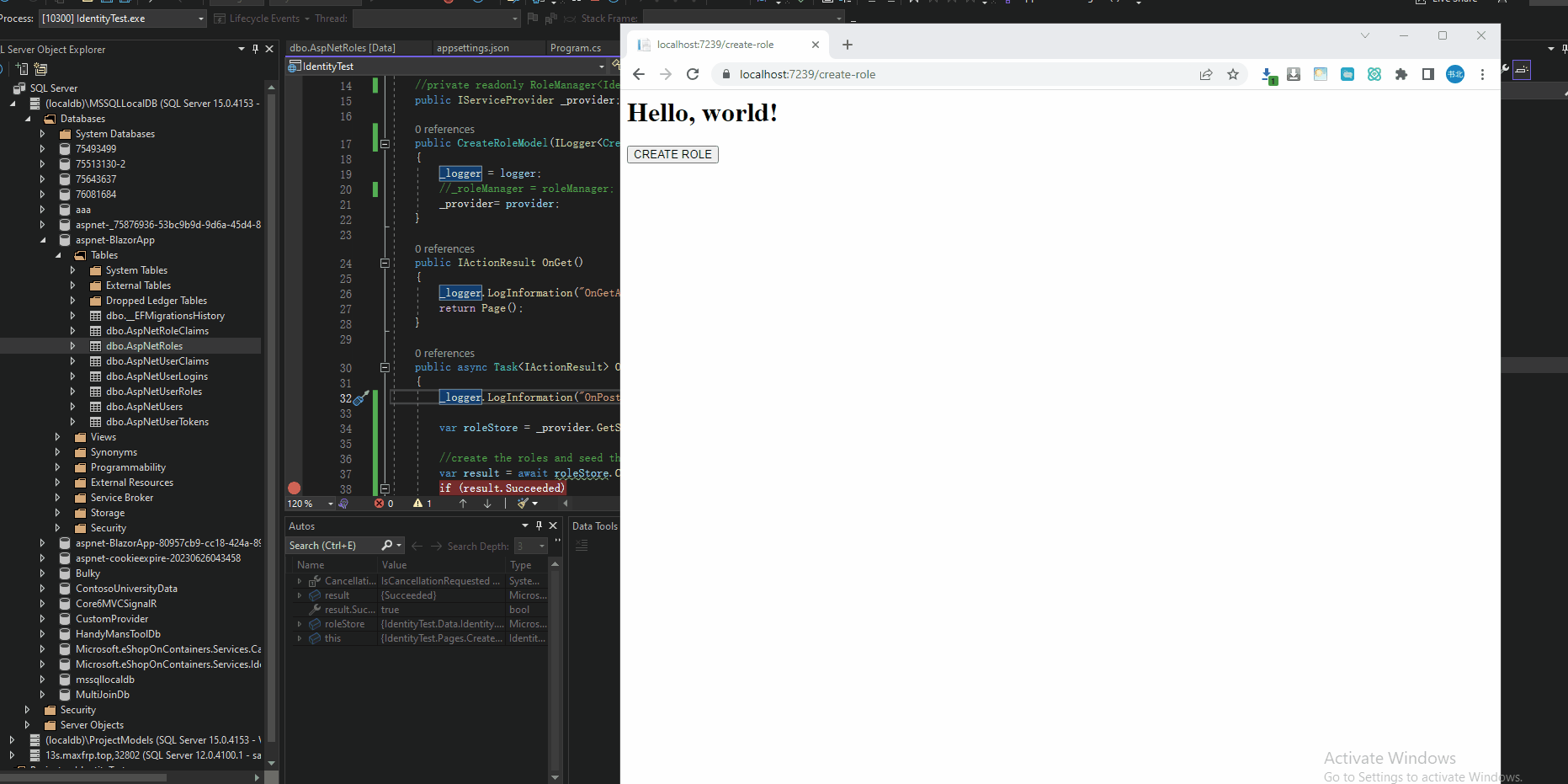 Asp Core Rolemanager Createasync Throws Invalidrolename Error