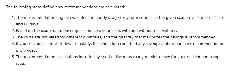 Azure Reservation App Service - Microsoft Q&A