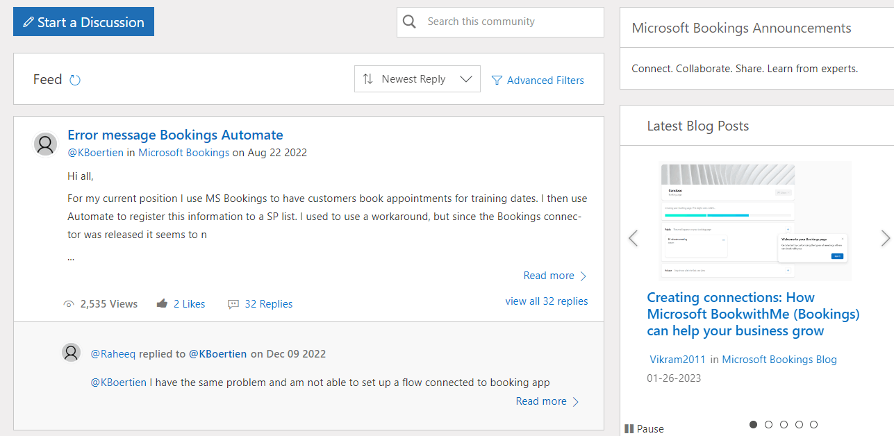 Microsoft Bookings Travel Time - Microsoft Q&A