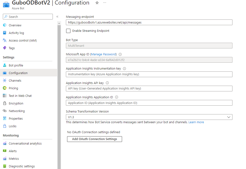 Webchat Test Is Not Working In Azure Bot Microsoft Qanda