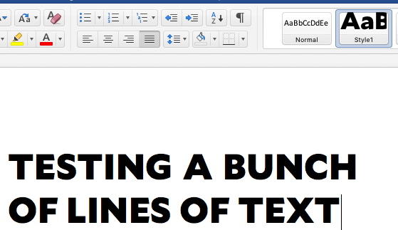 Fully Justified Text in Latest Version of Word for Mac - Microsoft Q&A