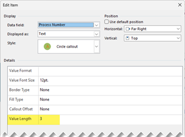 In Visio how do you format Text Call Out Data Graphic to Change the ...
