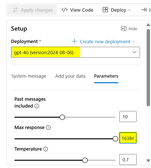 Increase MAx_response tokens - Microsoft Q&A Increase MAx_response tokens - Microsoft Q&A