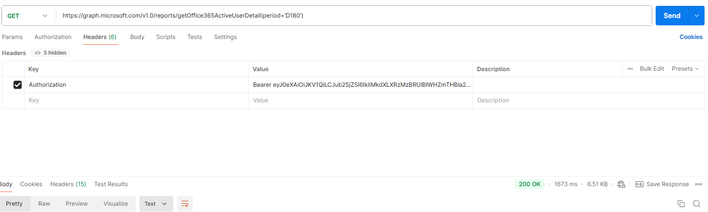 Office 365 Active User Detail Report Graph API endpoint fails ...