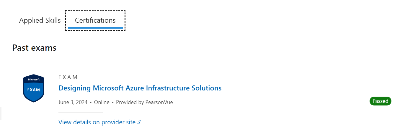 AZURE CERTIFICATION DIGITAL CERTIFICATE AND BADGE - Microsoft Q&A