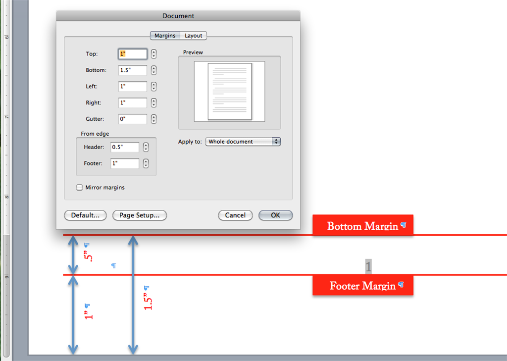 how to increase space between page number and text? - Microsoft Q&A