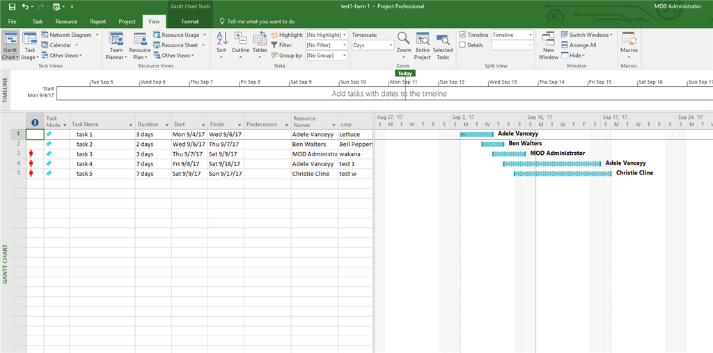 Project and Sharepoint Task Lists--Getting columns to match - Microsoft Q&A