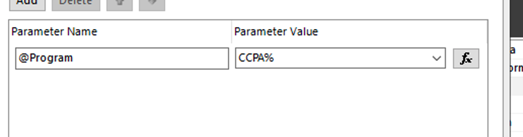 Wildcard search in dataset parameters - Microsoft Q&A