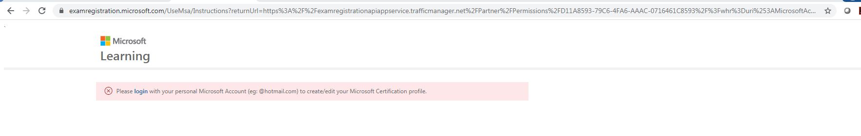 Log in and Exam Reschdule Issues - Microsoft Q&A