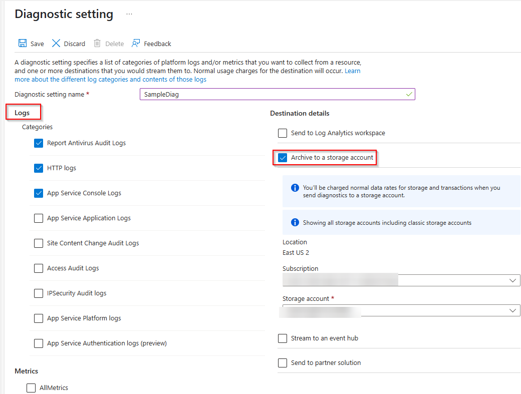 Inconsistent logs for App Service - Microsoft Q&A