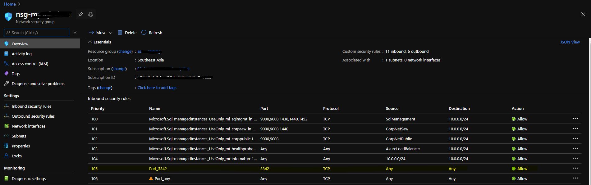 Datafactory add link for Azure sql managed instance fail. - Microsoft Q&A