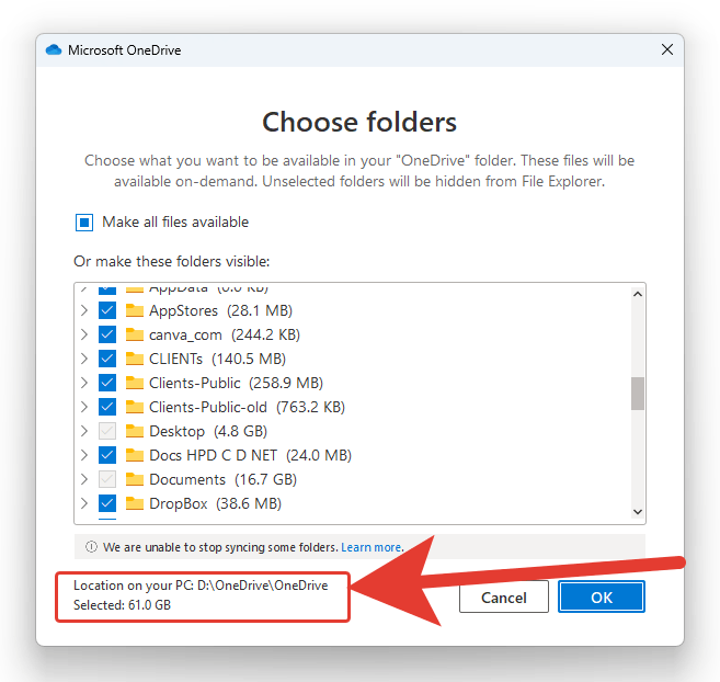 How to set the OneDrive in Windows 11...? The easier without re-downloading OneDrive files ...