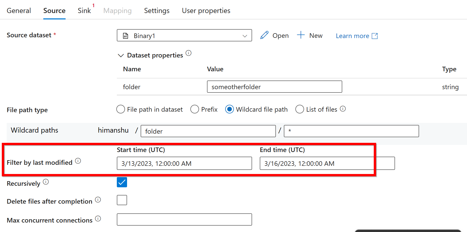 Copy activity runs successfully without files - Microsoft Q&A