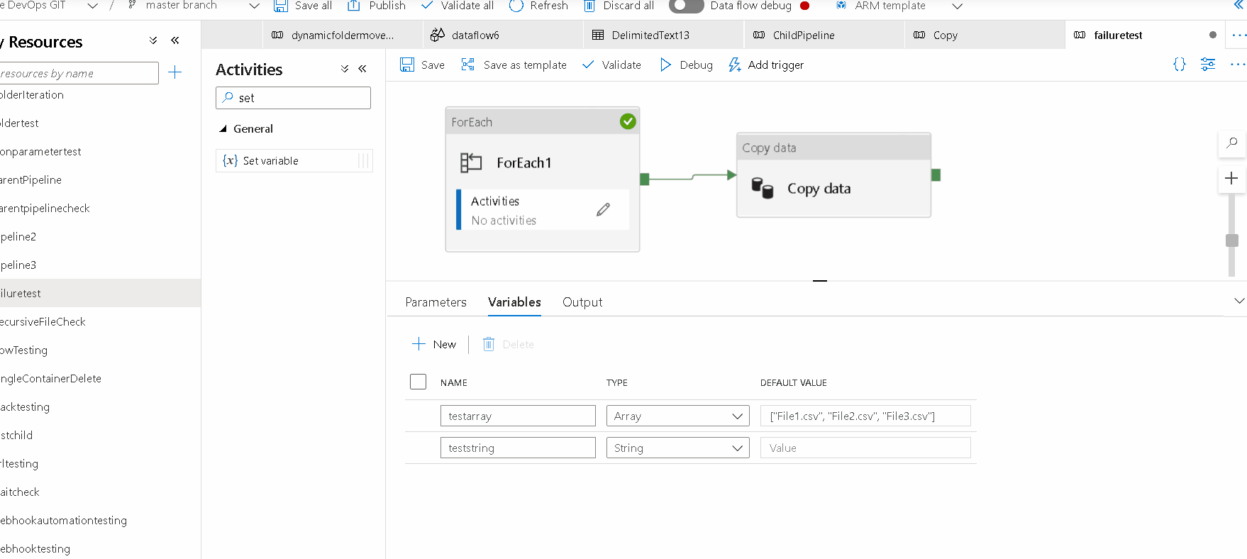 Writing Append /Set variable - Microsoft Q&A Writing Append /Set variable - Microsoft Q&A