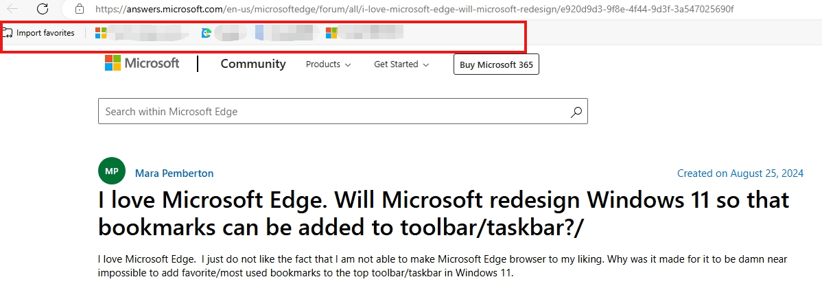 I love Microsoft Edge. Will Microsoft redesign Windows 11 so that ...