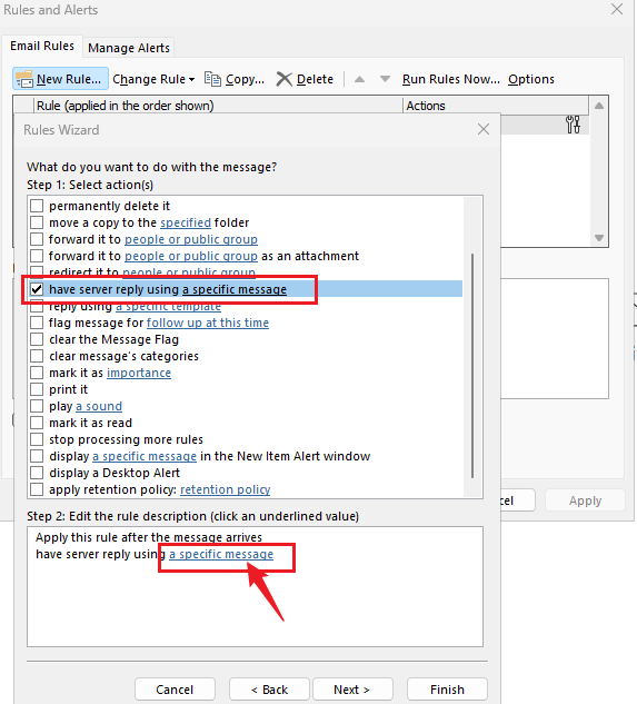 I need to automate sending a confirmation email reply for EVERY email received to a specific ...