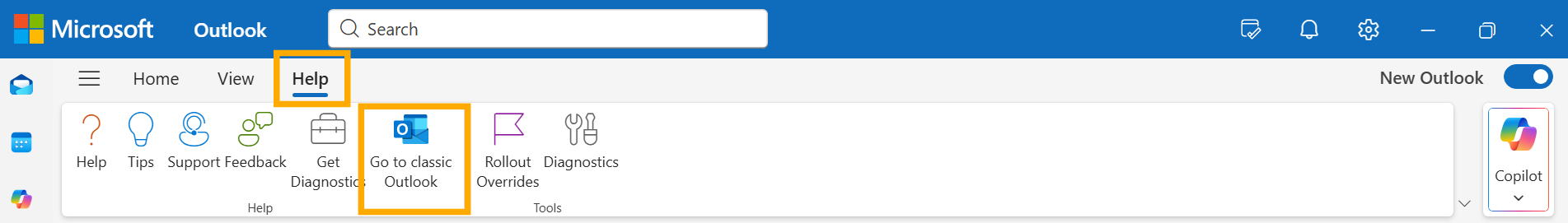 In new Outlook, how do I see the icon that shows I've replied or ...
