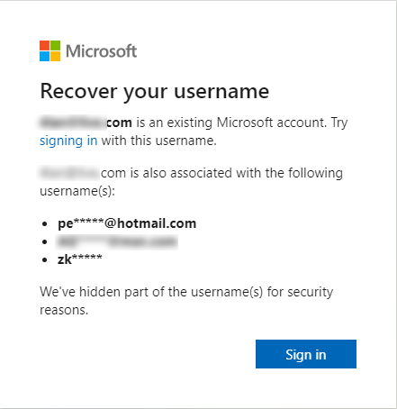 Indicator of compromise (IoC) usernames associated with my account ...