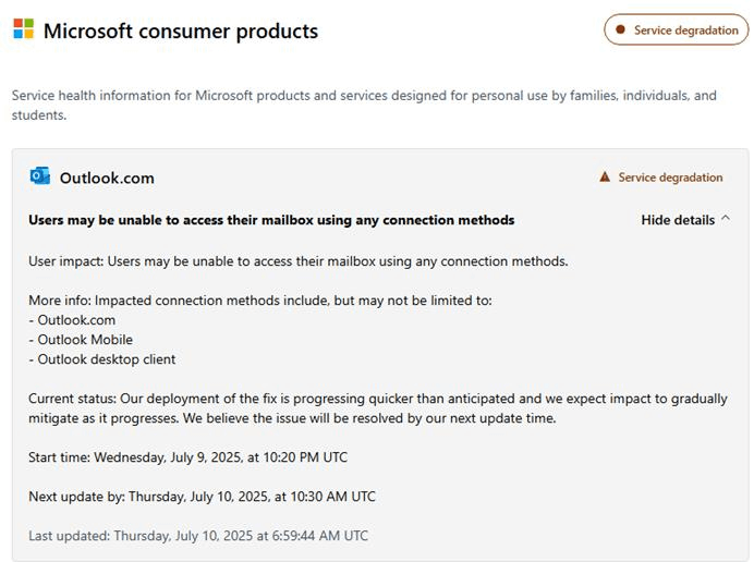 Why is my Hotmail Account NOT receiving emails from other Email AC? I ...