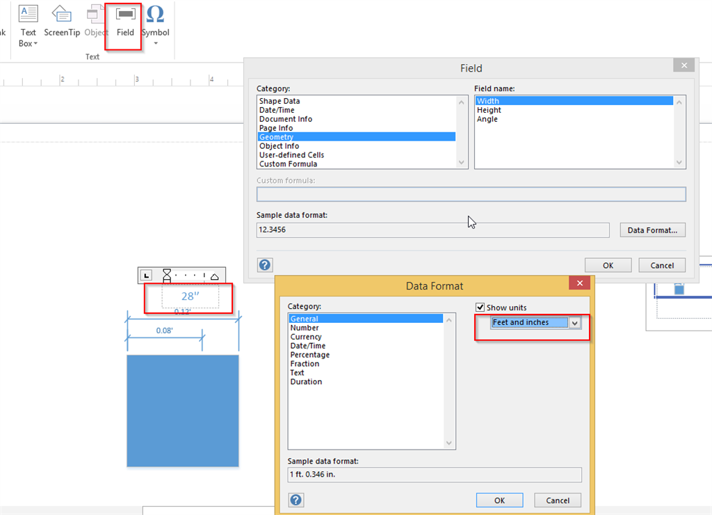 Visio - dimension line units - Microsoft Q&A