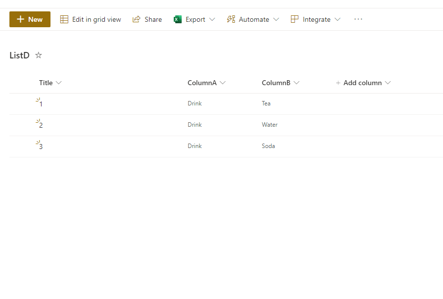 CONDITIONAL CHOICE COLUMN IN MICROSOFT LISTS - Microsoft Q&A