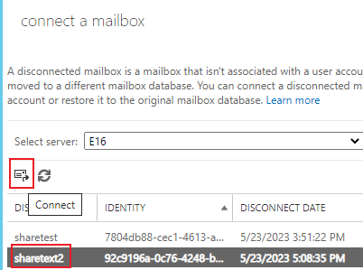 Move Shared mailbox to existing user without mailbox - Microsoft Q&A