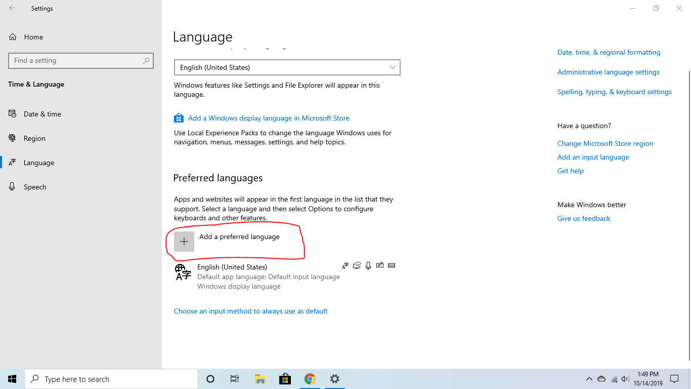 How to change Window 10 japanese version to Window 10 English version ...