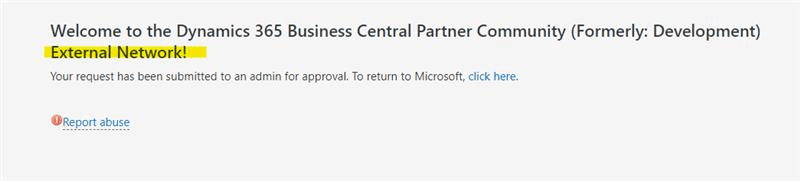 Issues access microsoft yammer partner network - Microsoft Q&A