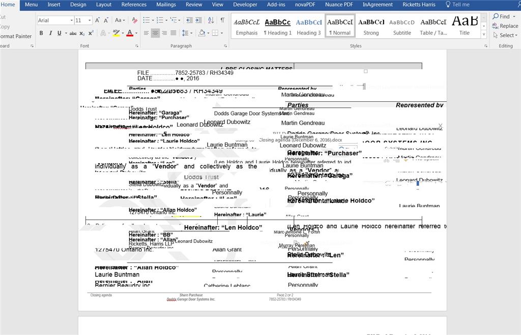 Word 2016 garbled text - Microsoft Q&A