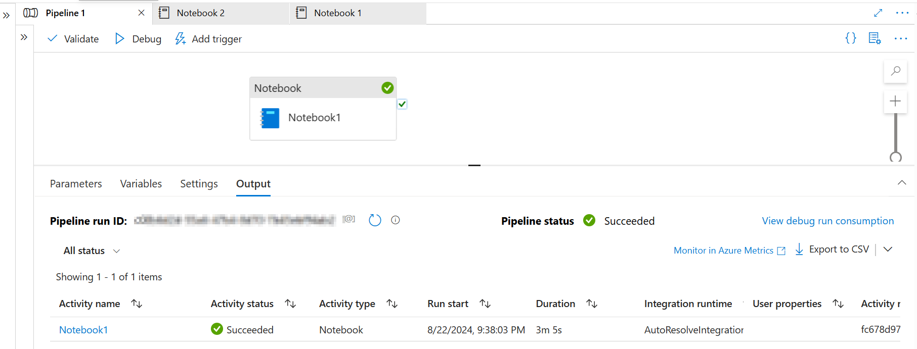 Synapse troubleshoot %run in live vs debug - Microsoft Q&A