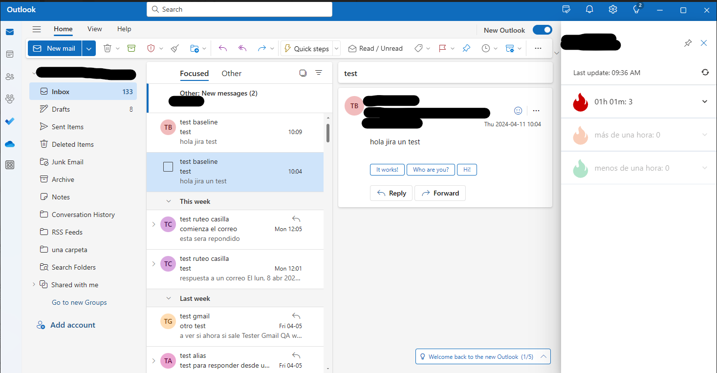 My Outlook Addin Is Overlapping The Email Actions Microsoft Qanda 