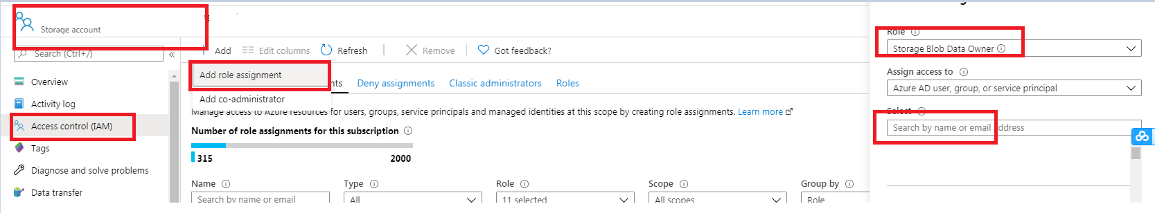 Unable to Switch Authentication Method of Blob Container to Azure AD User account in Azure ...