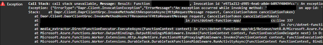 Container Apps Dapr Errors During Scaling - Microsoft Q&A