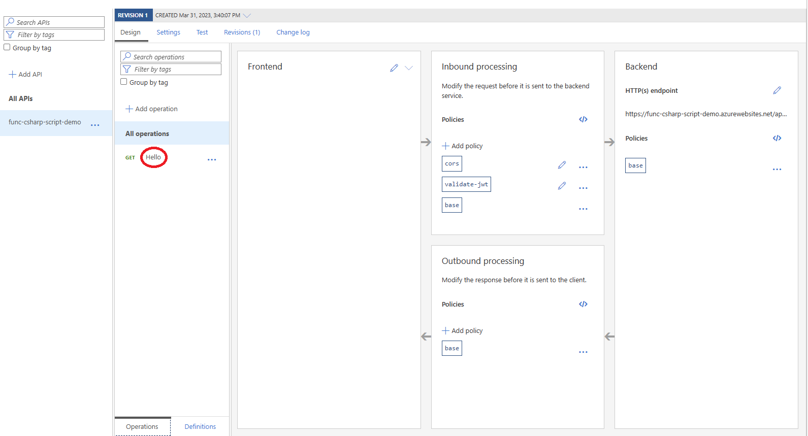 Azure AD/Azure API Mgt/Azure Func Tutorial produces TokenNotPresent ... Azure AD/Azure API Mgt/Azure Func Tutorial produces TokenNotPresent ...
