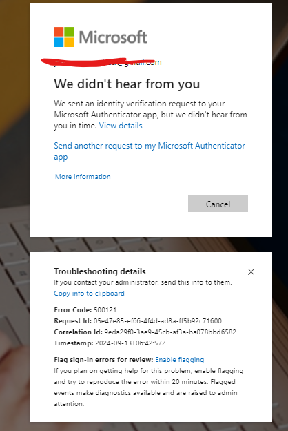Not receiving number sent to the authenticator app - Microsoft Q&A