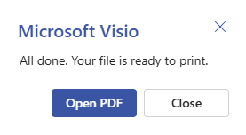 Visio for the web, how to fit diagram to print area? - Microsoft Q&A