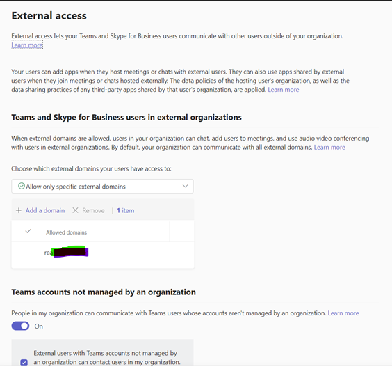 We are unable to send teams chat message to another tenant. - Microsoft Q&A