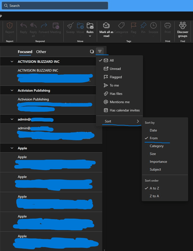 New outlook layout - Microsoft Q&A