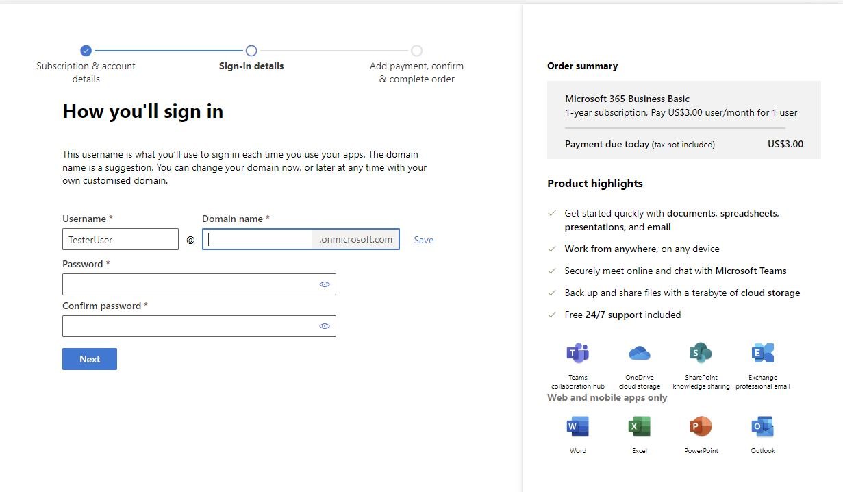 New office365 all say incorrect password even though they are correct ...