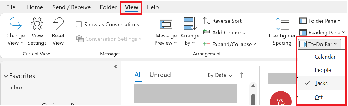 Outlook creating potential tasks based on your actions - Microsoft Q&A
