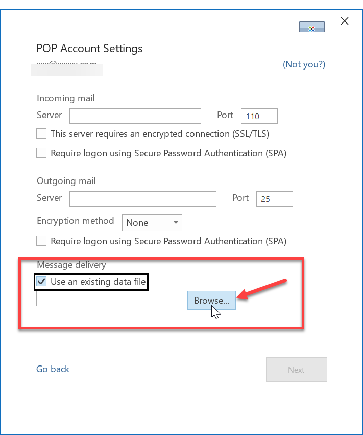 What are the settings to get rid of mail on Google server once ...