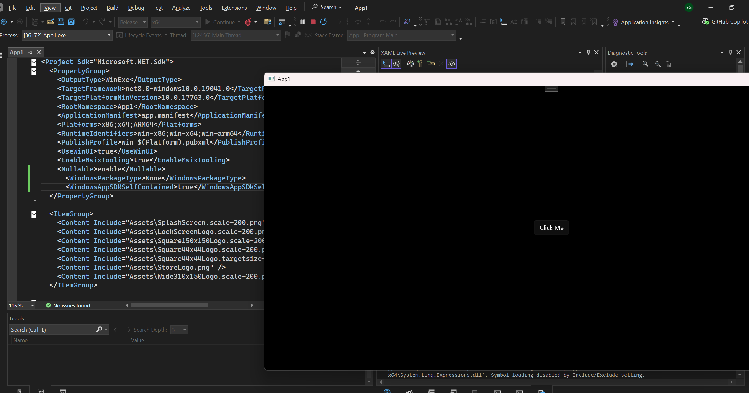 App doesn't run hen build - Microsoft Q&A