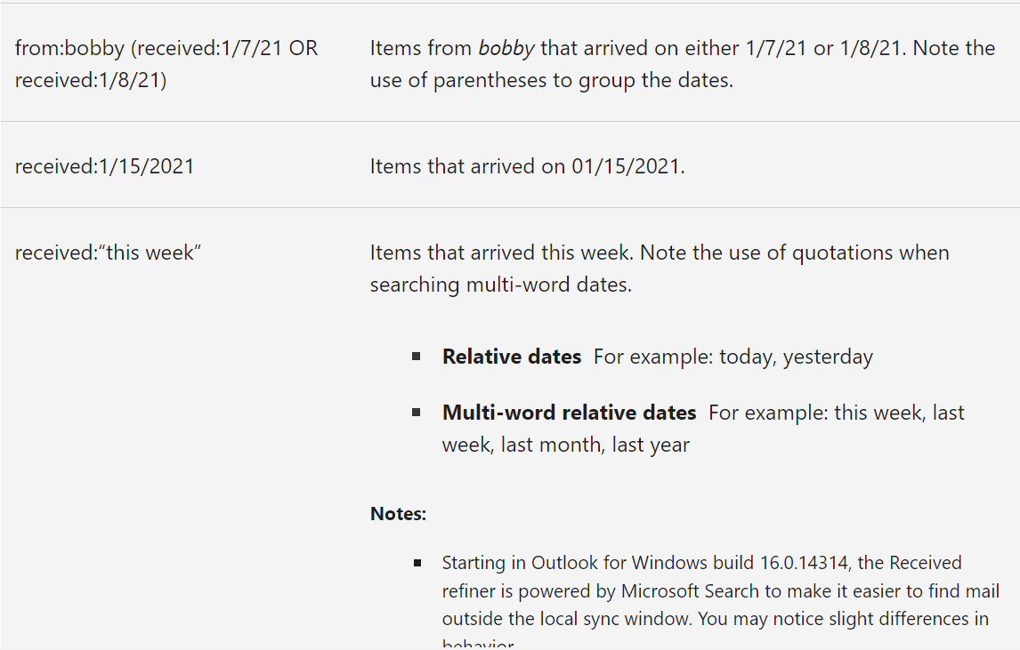 Can't find where is the email although it shows 'Current folder: Inbox ...